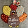 Welcome TURKEY SIGN Wall Art Door Hanger Plaque Wood Autumn Fall ...