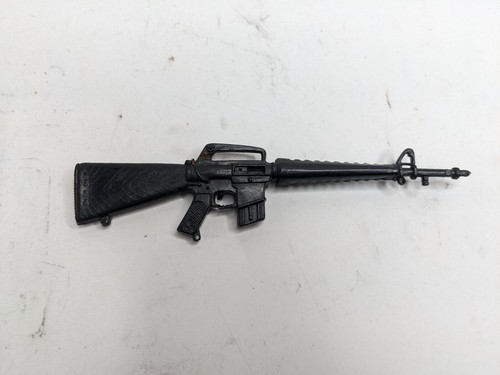 Vintage 1960's-70's GI Joe Hasbro HK Black M16 Machine Gun No Sling | eBay