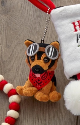 Fallout 4 76 New Vegas Dogmeat Plush Mini Keychain Plushie /w Scarf ...