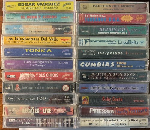 BUILD UR OWN Cassette Tape Lot * - Salsa, Bachata, Tejano, Latin Pop ...