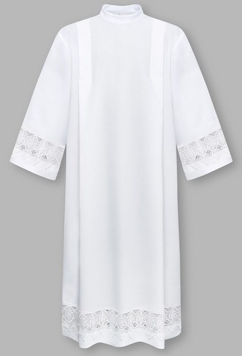 Alb with lace A16-B Alba con encaje Aube avec de la dentelle Albe mit ...