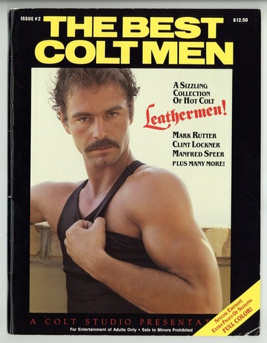 The Best Of Colt Men #2 Clint Lockner, Mark Rutter 52pgs Leathermen Gay ...