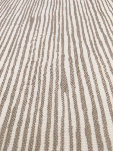 Groundworks OUTDOOR Lines Stripe Upholstery Fabric- Vertex / Linen 1.0 ...