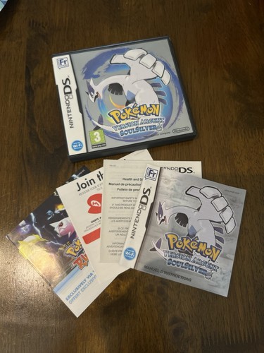 Pokémon SoulSilver Nintendo Ds French Version W/ Pokewalker Tested ...