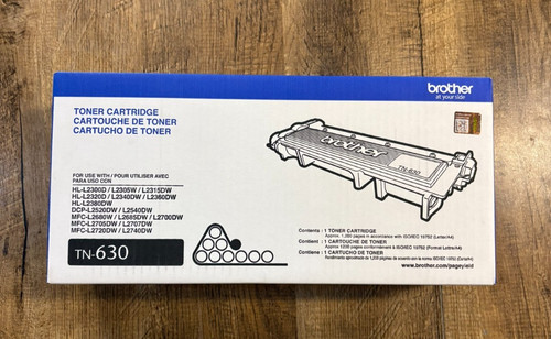 Genuine Brother TN-630 Black Toner | eBay