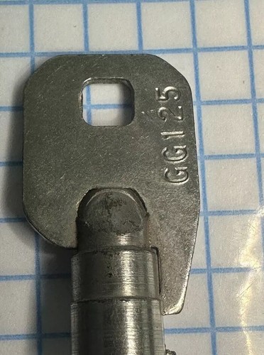 (1) ORIGINAL ACE Tubular key for Vending - GG125 | eBay