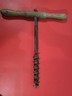 Primitive Antique Auger , Drill Wood Bit, Handmade Handle | eBay