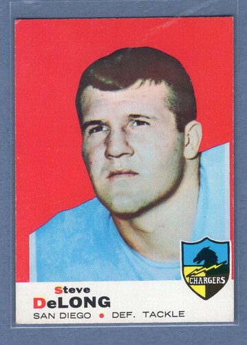 1969 Topps #129 Steve DeLong EX GO257 | eBay