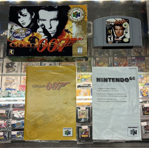 Goldeneye 007 N64 Nintendo 64 Complete CIB Authentic Tested 45496870072 ...