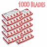 DORCO Red Razor Blades ST301 ( 10 Packs of 100 Blades ) | 1000 Blades ...