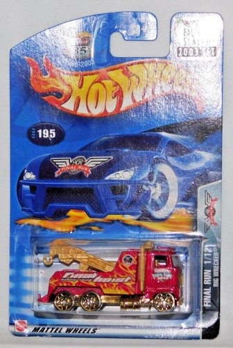 2003 HOT WHEELS RLC FACTORY SET FINAL RUN SERIES RIG WRECKER | eBay