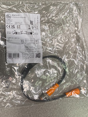 IFM EVC010 EXTENSION CABLE - 0.3 METER - M12 4 PIN | eBay