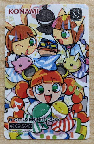 SHIPS FROM USA NEW Konami e-AMUSEMENT PASS Card pop'n music | eBay
