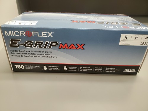 Microflex flex Grip Latex Gloves Size Medium M Case 10 BOXES | eBay