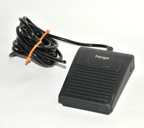 Herga Pneumatic Laser FootSwitch Pedal 6210-0001 Plastic Foot Switch ...