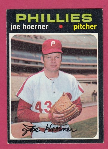 1971 Topps Baseball # 166 Joe Hoerner - Philadelphia Phillies | eBay