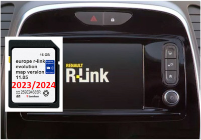 Купить RENAULT R-LINK NAVIGATION SD KARTE VERSION 11.05 2023/2024 ...
