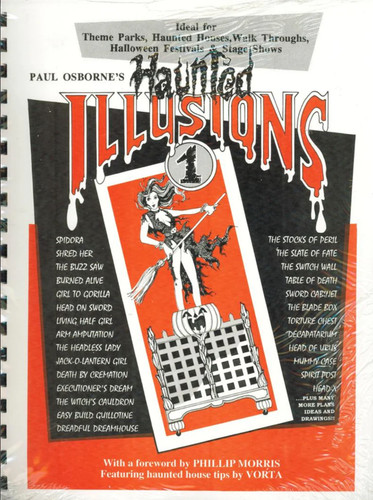 Haunted Illusions by Paul Osborne how to build horror scary halloween magic show | eBay Australia