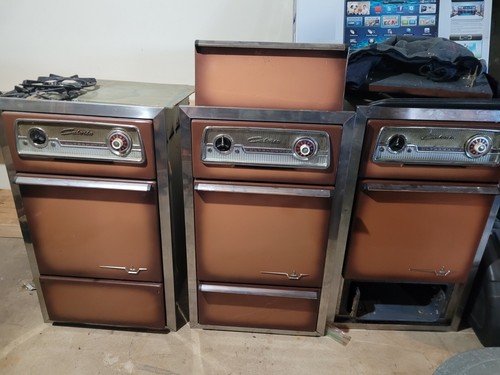 1960’s Caloric Ultramatic Built In Gas Oven RARE Brown Vintage | eBay