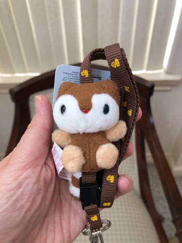 Sanrio 1999 Vintage Landry's House Raccoon Plush Doll Lanyard Key Ring ...