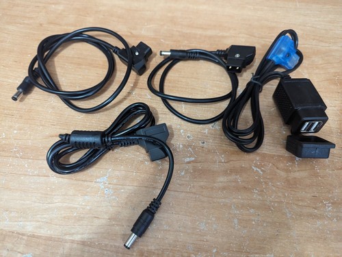 Ptap Dtap cables to 3.5mm (qty-3) and USB-A (qty-1) | eBay