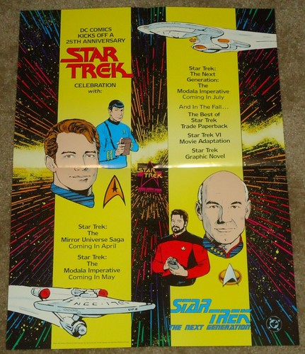 Star Trek DC Comics Promo Poster | eBay