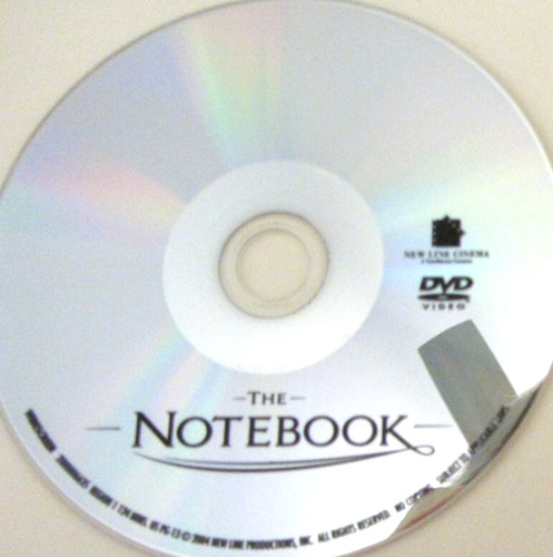 THE NOTEBOOK (DVD, 2004) Ryan Gosling, NO CASE, Read Descript Sect | eBay