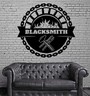 Wall Vinyl Decal Blacksmith Custom Metallworks Iron Works Decor z4819 ...