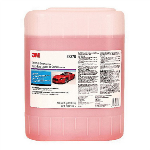 3M MMM.38378 3M Co. 38378 Car Wash Soap, 5 gal, Pink, Liquid ...