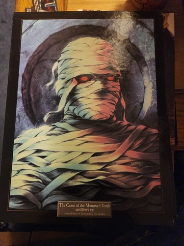 Goosebumps Limited Edition Art Print Curse Mummy’s Tomb #5 Tim Jacobus ...