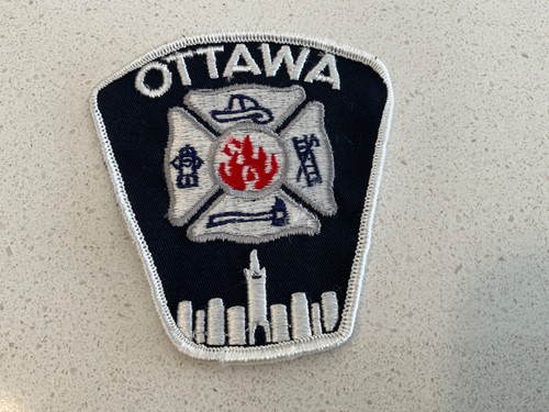 1 Ottawa Fire Department Patch Badge Crest / Ontario / Canada ...