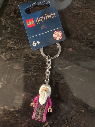 New Lego Harry Potter Minifigure Key Chain/Key Ring 854198: Dumbledore ...