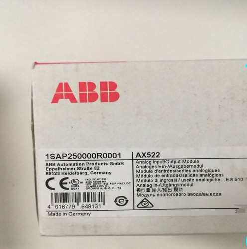 🇺🇸 BRAND NEW ABB AX522 Analog Input and Output Module, CNC PLC ...