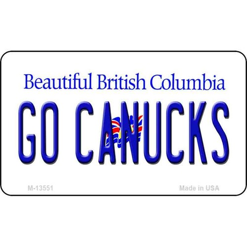 Go Canucks Novelty Metal Magnet M-13551 | eBay