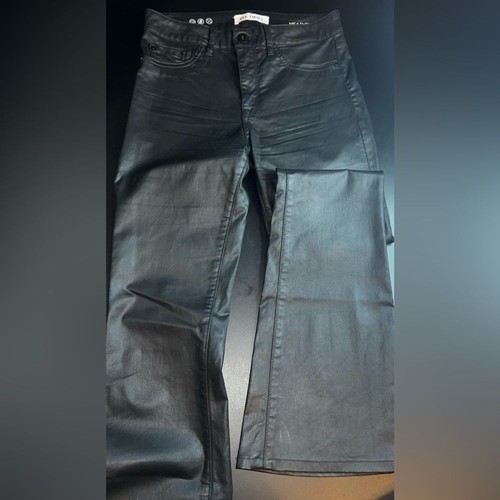 DL1961 Heather High-Rise Flare Pants In Oil Slick Black Size 29 NWOT | eBay