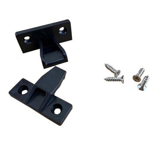 False Drawer Front Replacement Brackets 2 Sets Push on Cabinet Clips ...