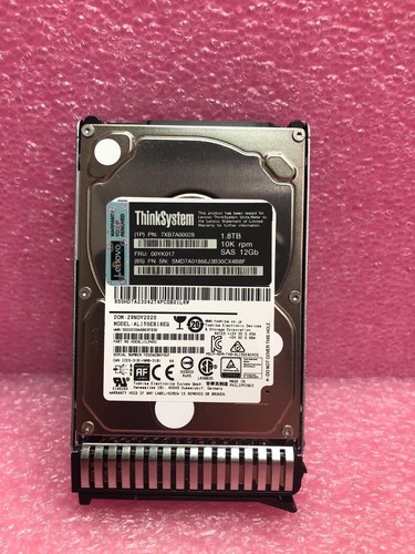 Lenovo 7XB7A00028 1.8TB 10K 12G SAS 512E SFF HDD | eBay