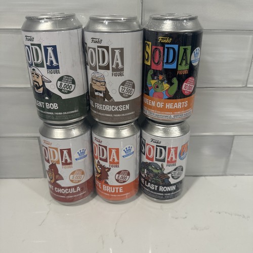 Funko Soda Sealed Lot Of 6 TMNT Last Ronin Silent Bob Up Frute Brute ...