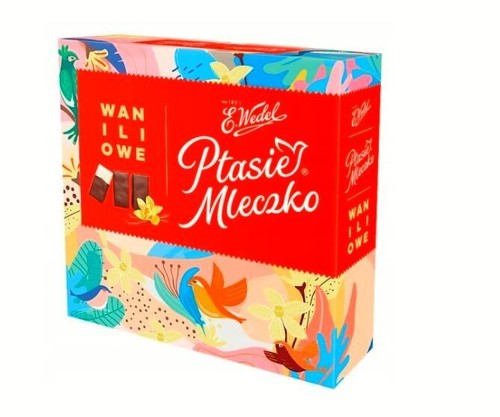 WEDEL PTASIE MLECZKO Polish Vanilla Marshmallow Chocolate-Covered 13 ...