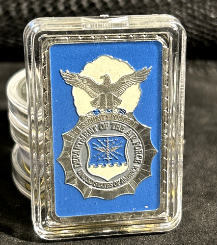 USAF SECURITY FORCES Challenge coin (BAR) United States AIR FORCE NEW ...