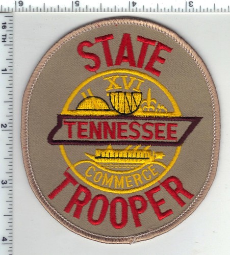 State Trooper (Tennessee) Tan Shoulder Patch from the 1980's | eBay
