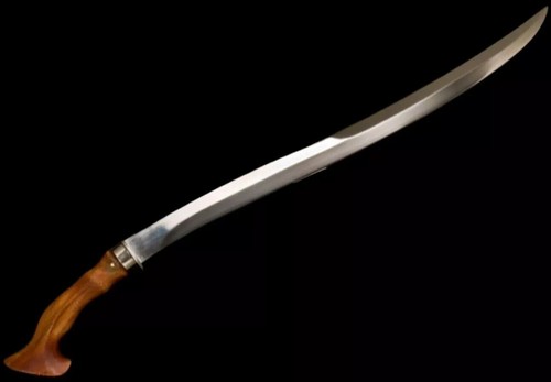 Custom Handmade Sansibar of Leyte Philippine sword With Genuine Leather ...