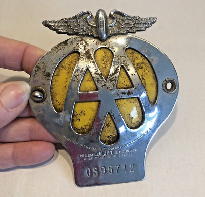 Vintage AA Badge for sale | eBay