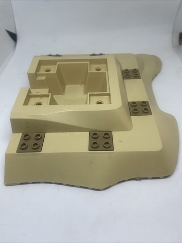 LEGO Tan Raised baseplate 18x22 Loot Island Pirate 64649 From set 6241 ...