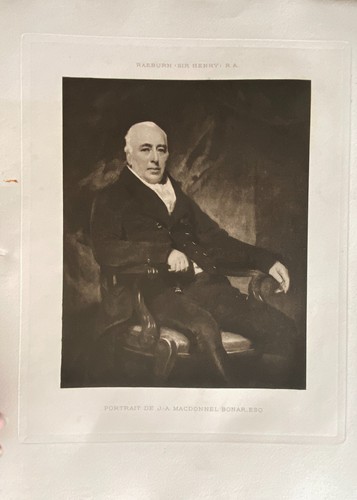 Engraving D'Actors " James Cruikshank - Raeburn Sir Henry R.0A ...