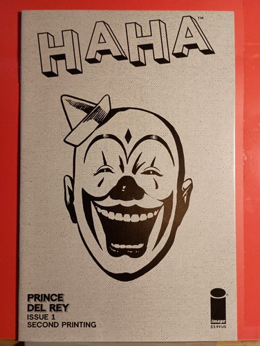 2021 Image Comics Haha Issue 1 Vanesa R. Del Rey Second Printing Cover ...