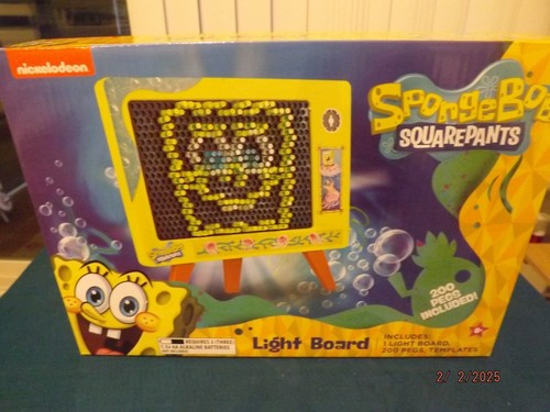 SpongeBob SquarePants Light Peg Board--Brand New | eBay