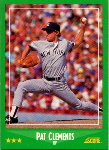 1988 Score Baseball #389 Pat Clements | eBay