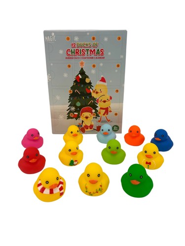 12 Ducks of Christmas - Rubber Duck Countdown Calendar | eBay