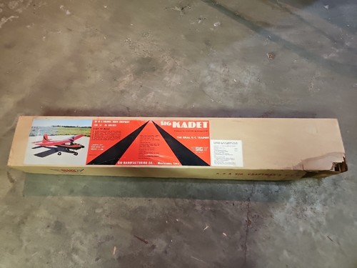 Sig Mfg. Sig Kadet Trainer RC Model Kit 57" WS, Kit #RC-31 | eBay